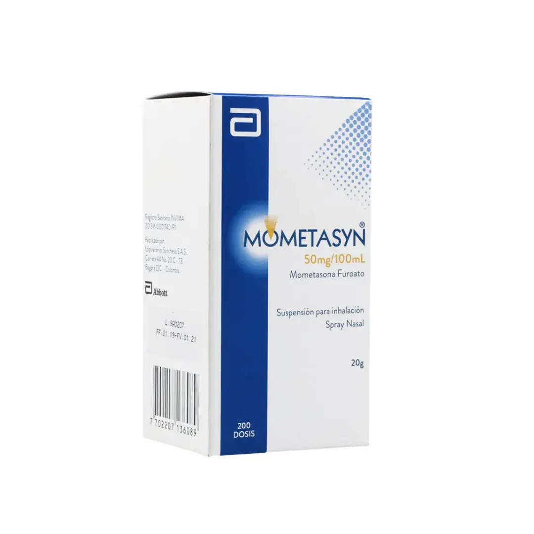Mometasyn Mometasona Furoato Spray 20Gr X 200 Dosis - Interdrogas